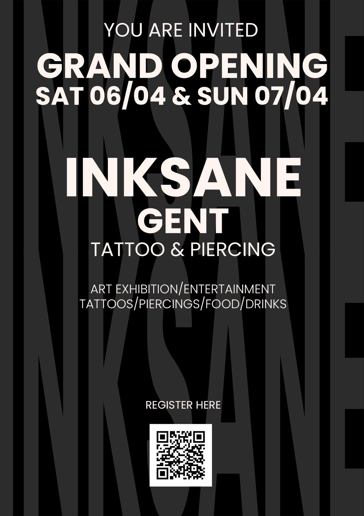 Inksane tattooshop in Gent - Inksane Tattoo & piercing
